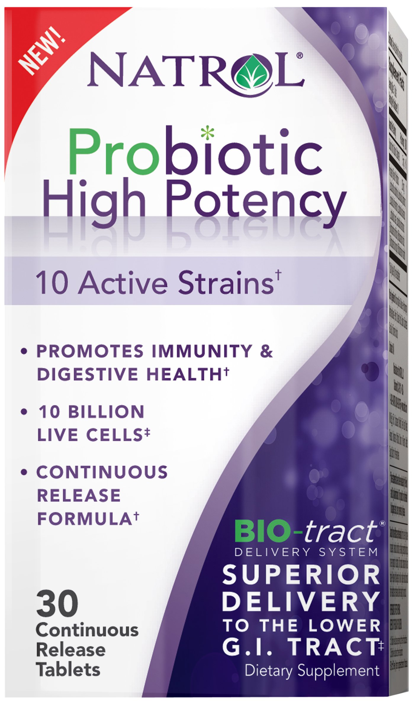 Snapklik.com : Natrol Probiotic High Potency Tablets