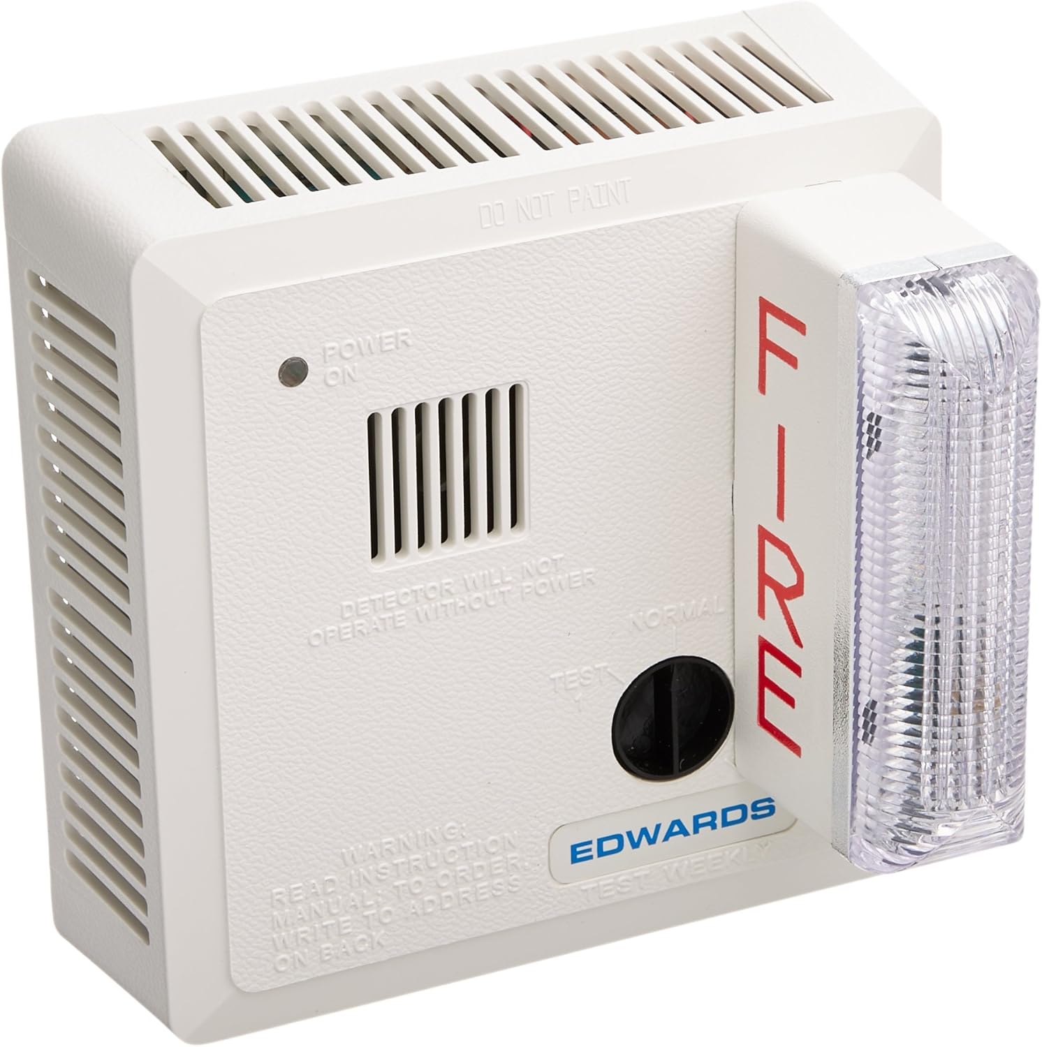 Edwards Signaling 517TCSB-W Smoke_Det_120V_Strobe - Amazon.com