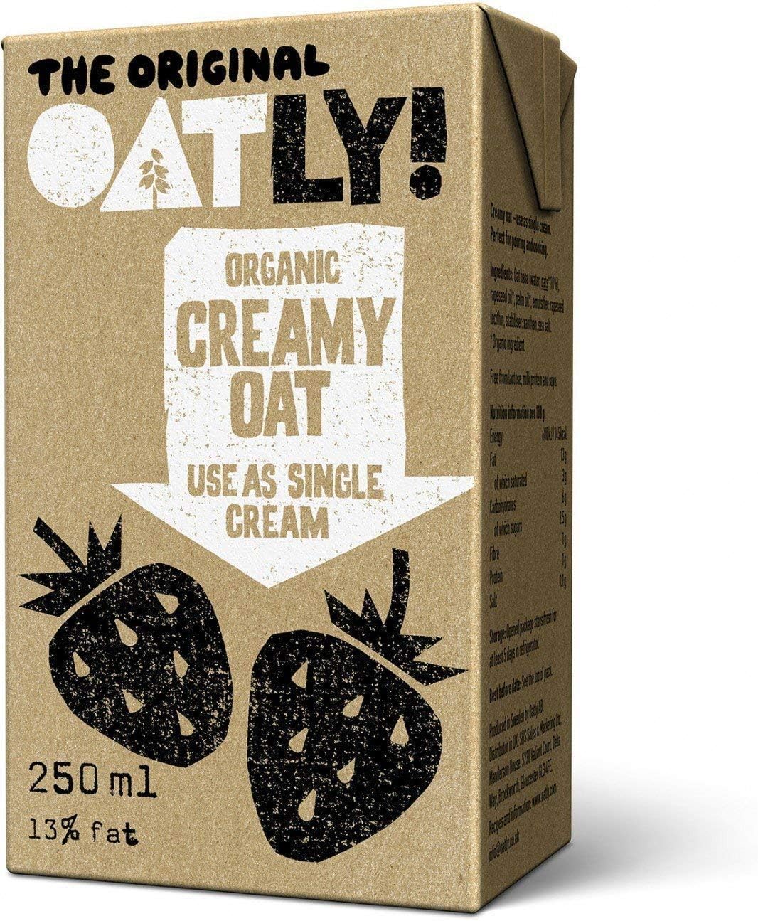 (6 Pack) - Oatly - Oatly Cream | 250ml | 6 Pack Bundle : Amazon.co.uk ...