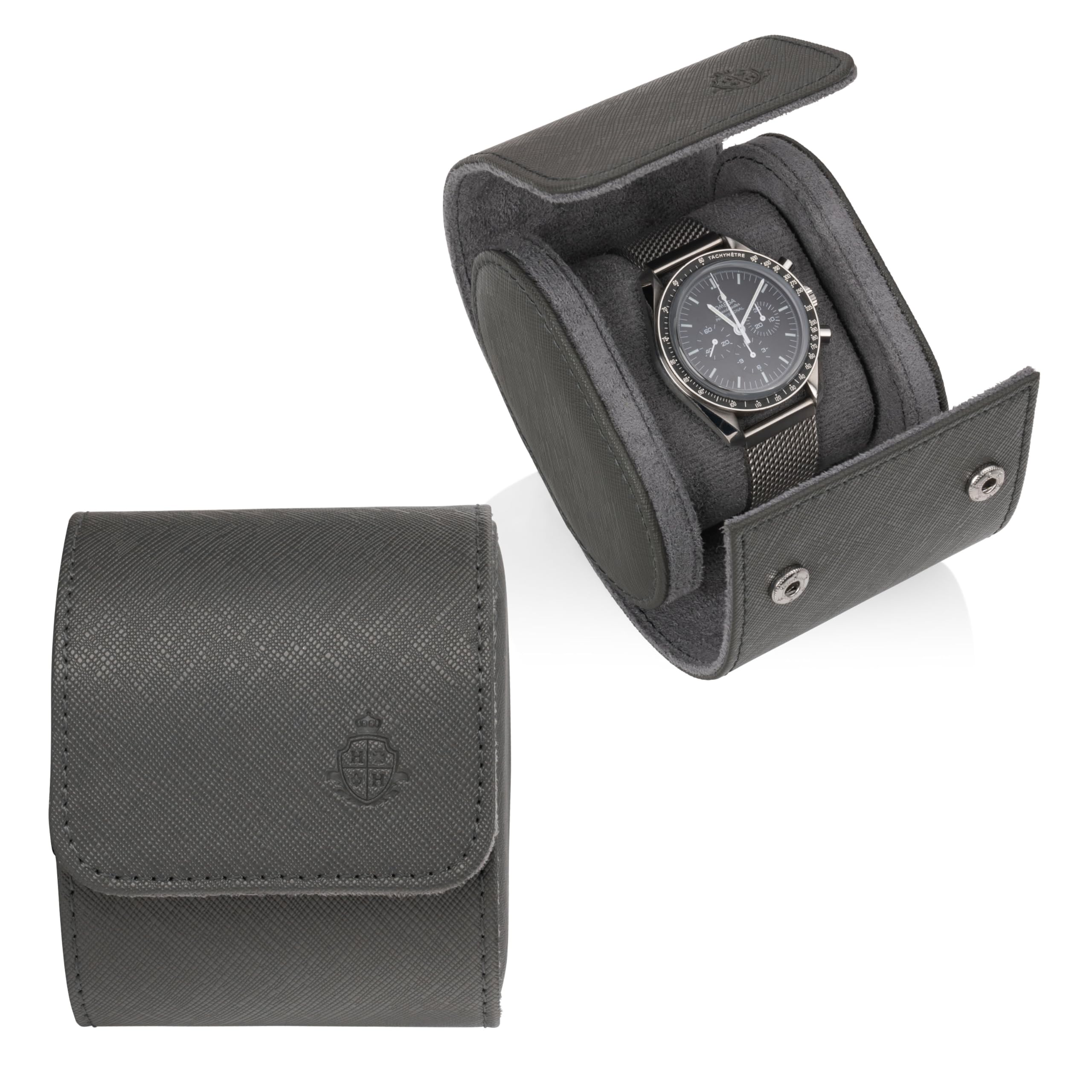 Amazon.com: HOUSEOFHIGGINS - Secure Watch Holder Organizer for Men ...