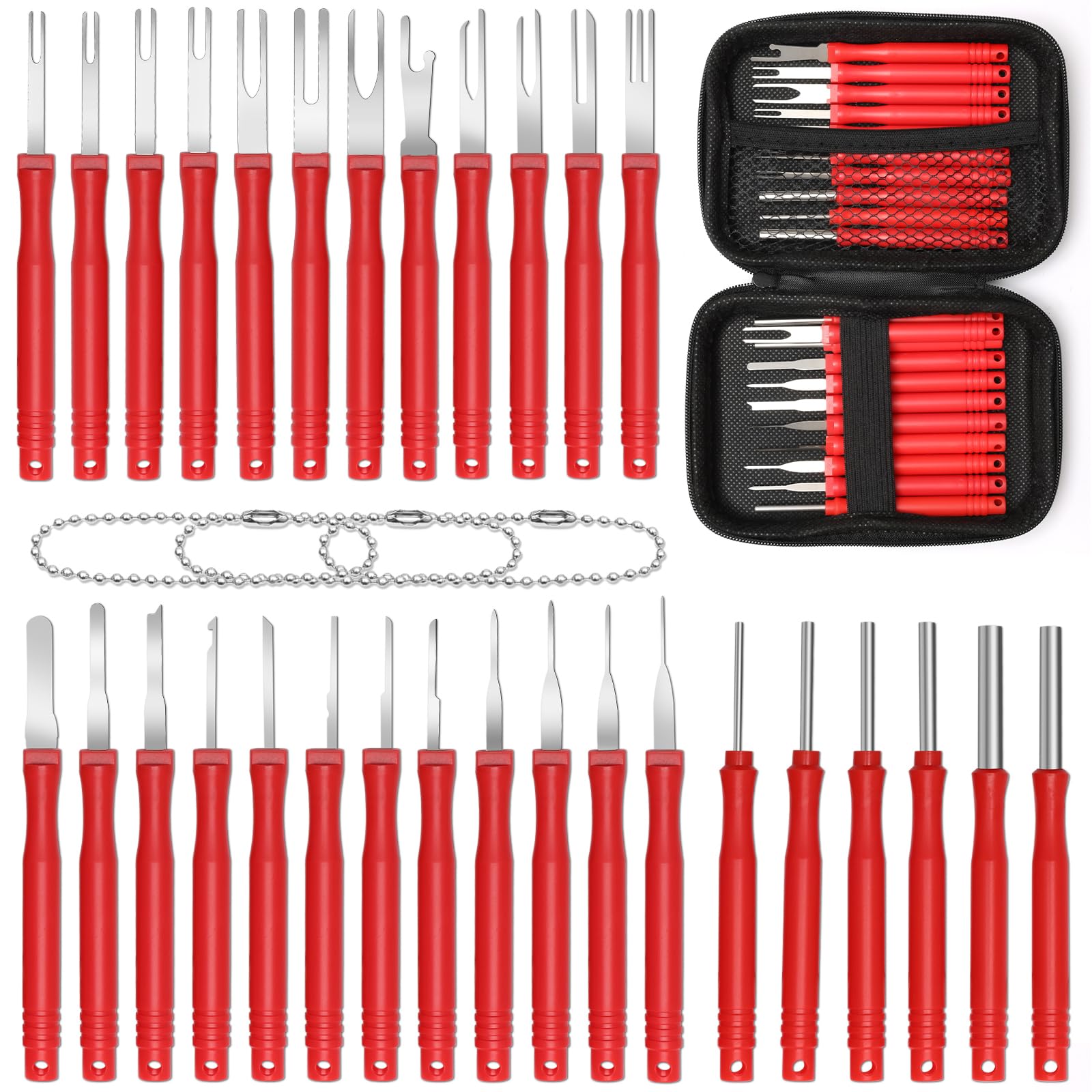Windspeed 30+4P Terminal Pin Removal Tool Kit, Electrical Pin Removal ...