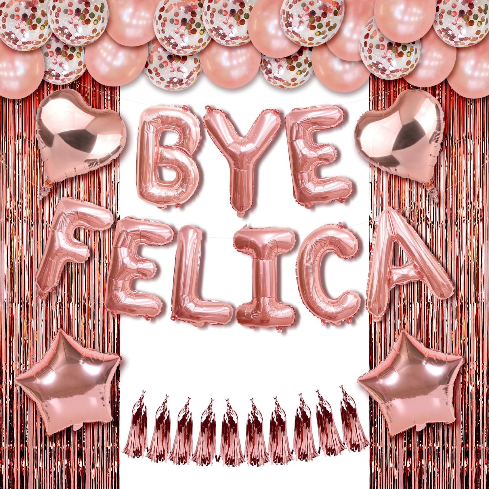 Amazon.com: Bye Felicia Decorations Farewell Decorations Party Coworker ...