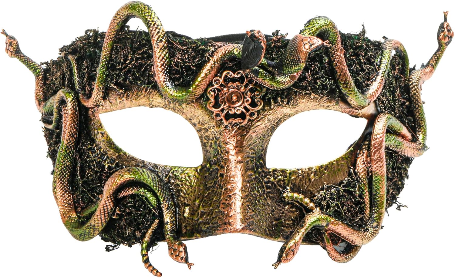 Amazon.com: ILOVEMASKS Halloween Woodland Forest Snakes Phantom ...