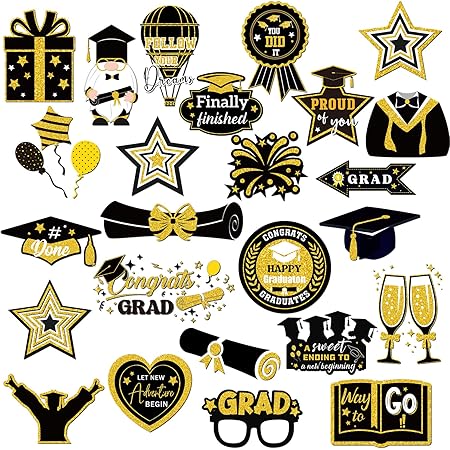 Amazon.com: 16 Pcs Graduation Magnets 2023 We are So Proud of You ...