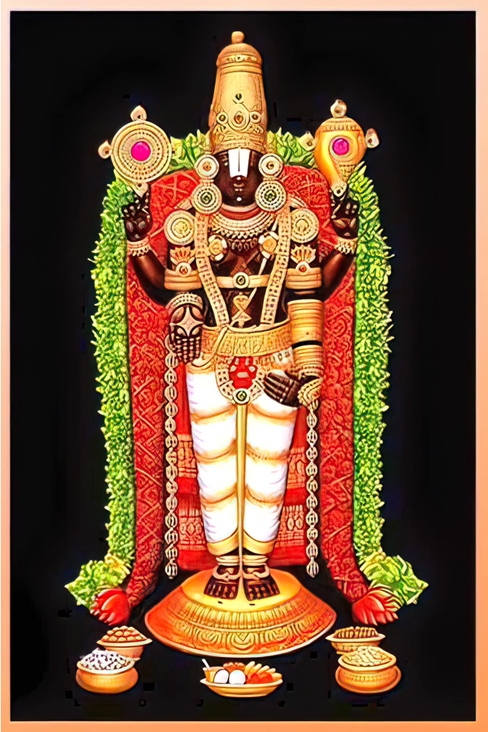 Images Of God Venkateswara Swamy Buy Alangaram Tirupati Balaji Photo