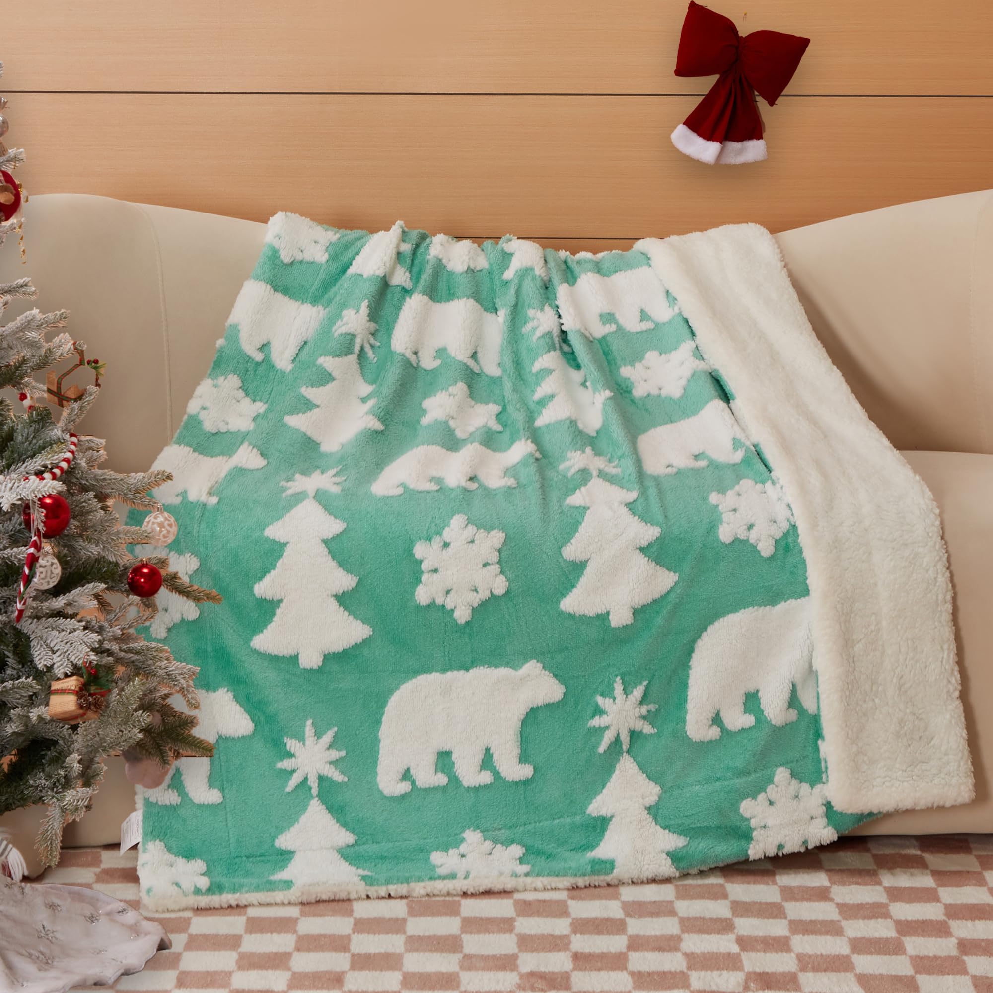 Amazon.com: COOVA Cozy Soft Fleece Throw Blanket - Ultra Soft and Warm ...