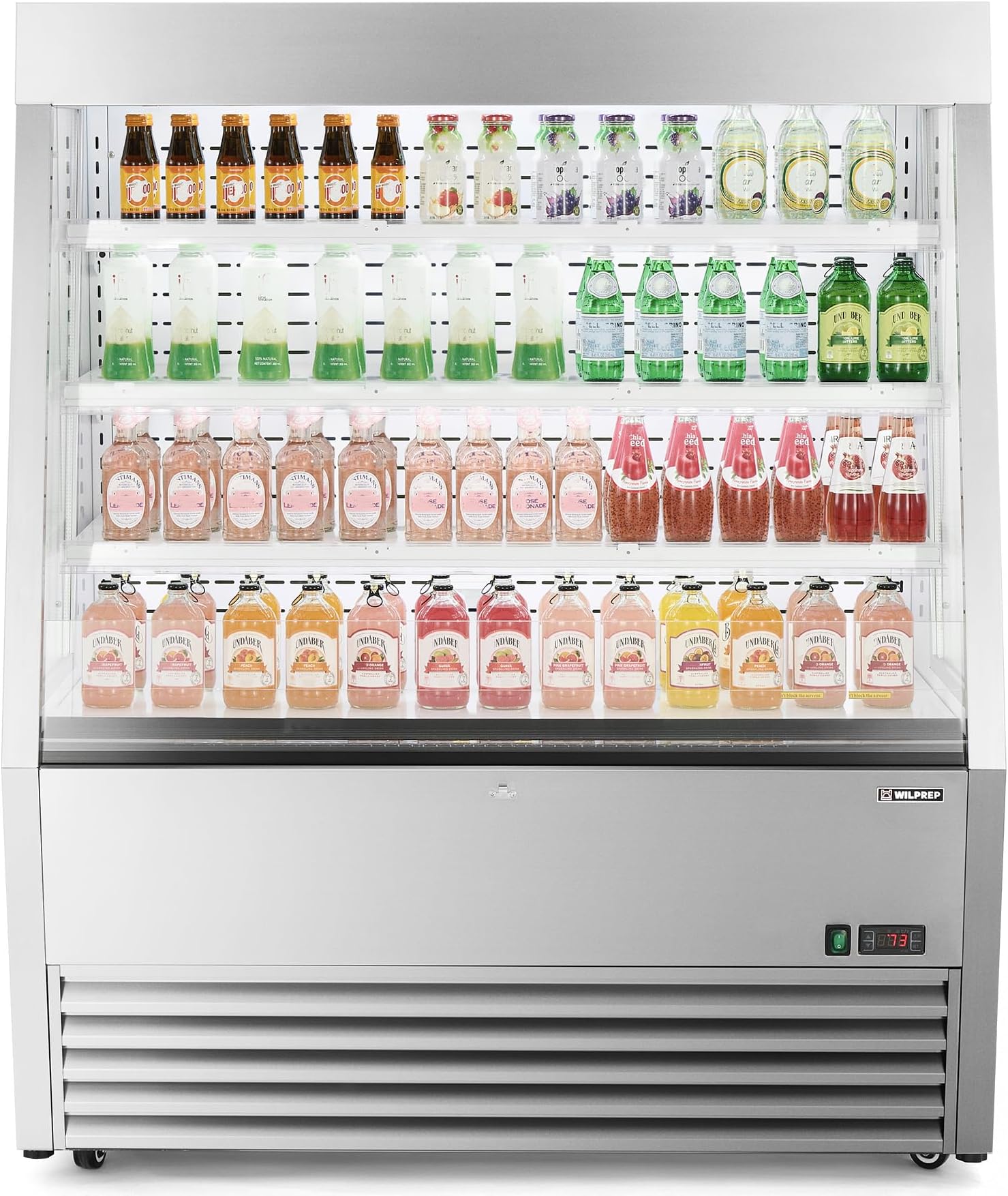 Amazon.com: Wilprep Commercial Open Air Merchandiser, 47" Vertical Air ...