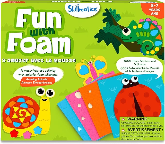 Skillmatics Foam Sticker Art Activity - Engaging Fun for Kids