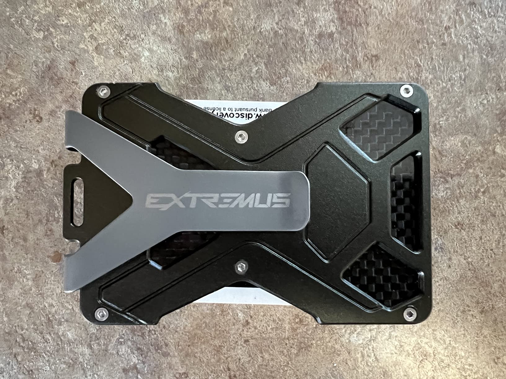 $6/mo - Finance Extremus Tactical Wallet, Carbon Fiber Wallet, Money ...