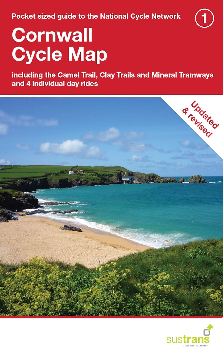 Amazon.com: Cornwall Cycle Map: Including the Camel Trail, Clay Trails ...