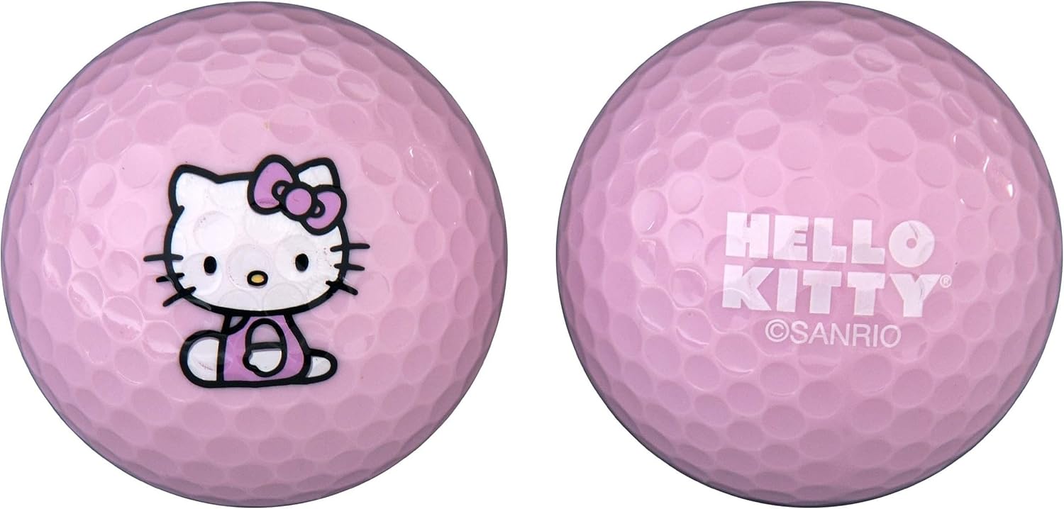 Amazon.com : Hello Kitty Golf "The Collection" Golf Balls Individual ...
