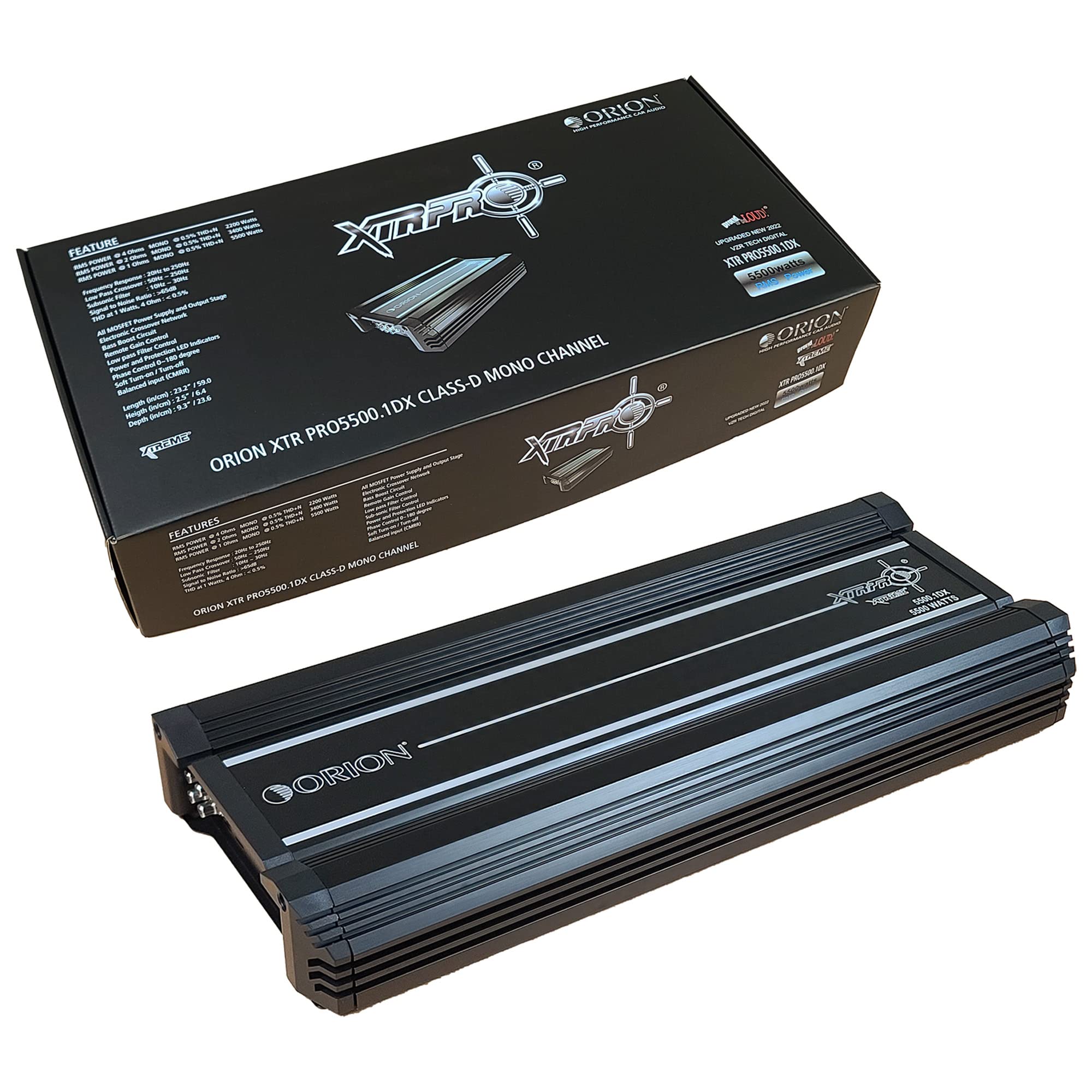 Buy Orion XTR PRO 5500.1DX Serie Class D-Mono Channel Amplifier 5500 ...