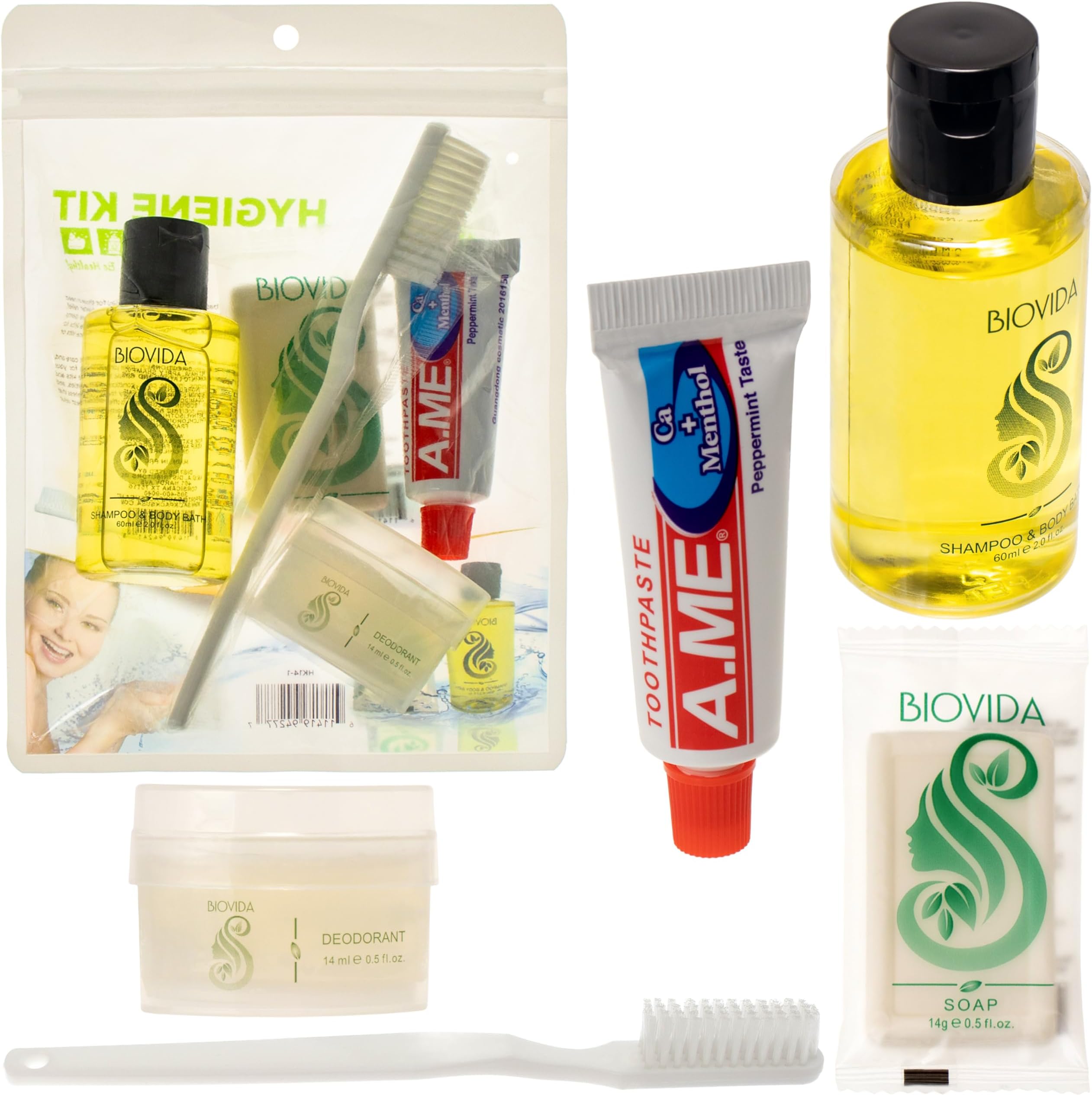 Amazon.com : Moda West 24 Hygiene Kits - Bulk Case of Wholesale Basic ...