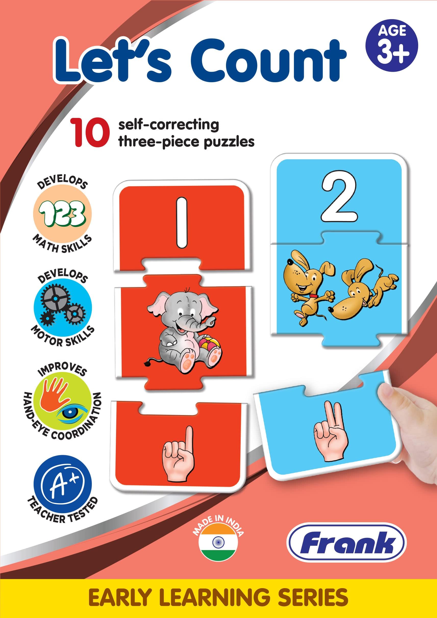 Buy Webby Counting Numbers 2 Pieces Learning Pack Jigsaw Puzzle ...