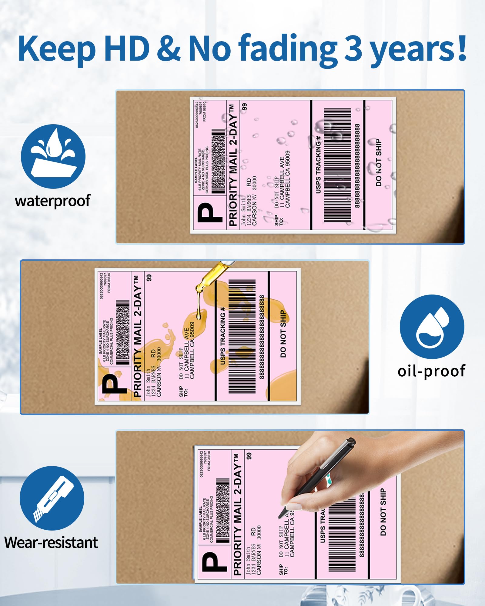 Snapklik.com : 4x6 Thermal Label, Shipping Labels 4x6, Thermal Printer ...