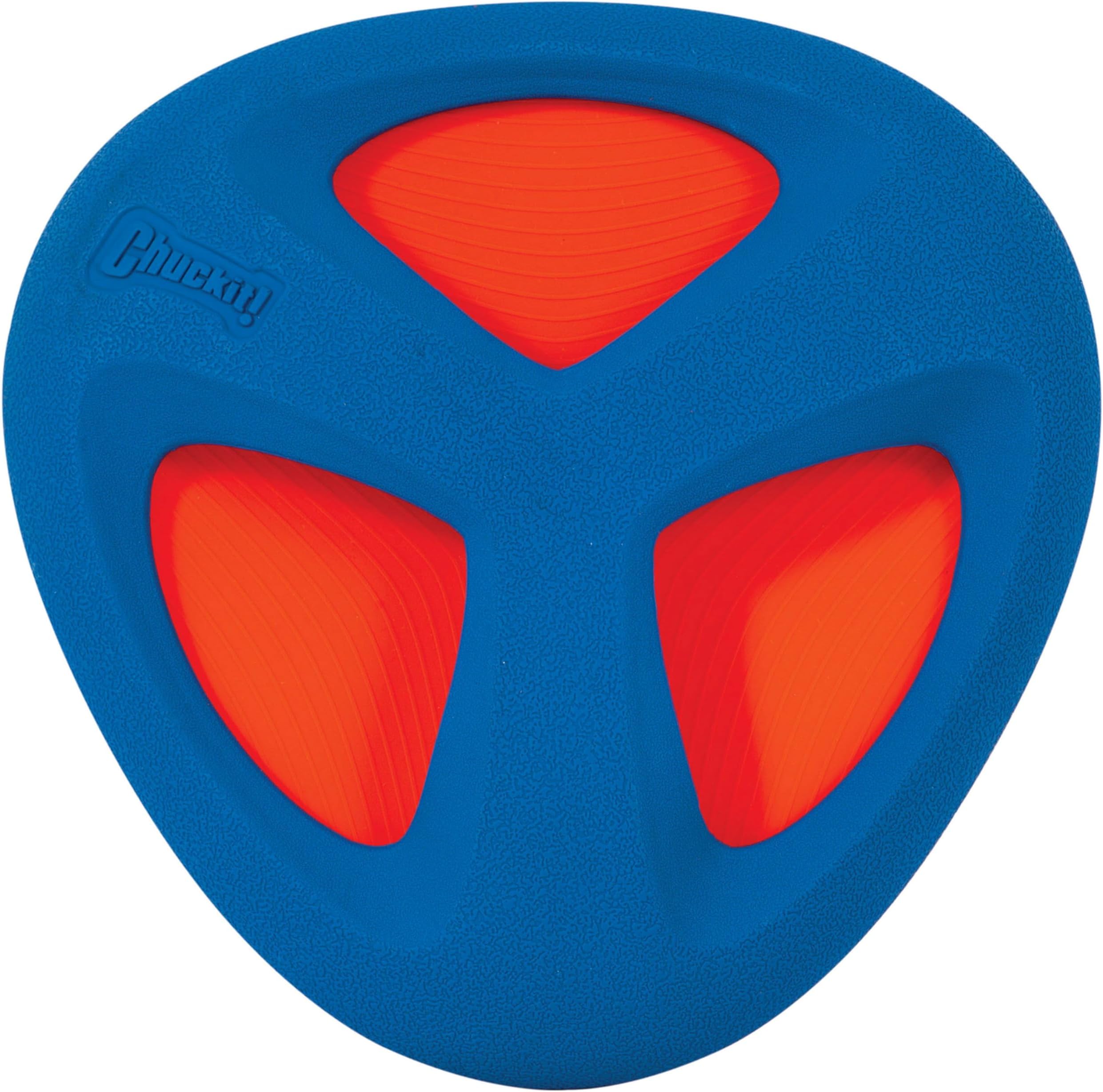 Chuckit! Whistle Flight Flyer Dog Toy Rubber Frisbee Throw and Fetch ...
