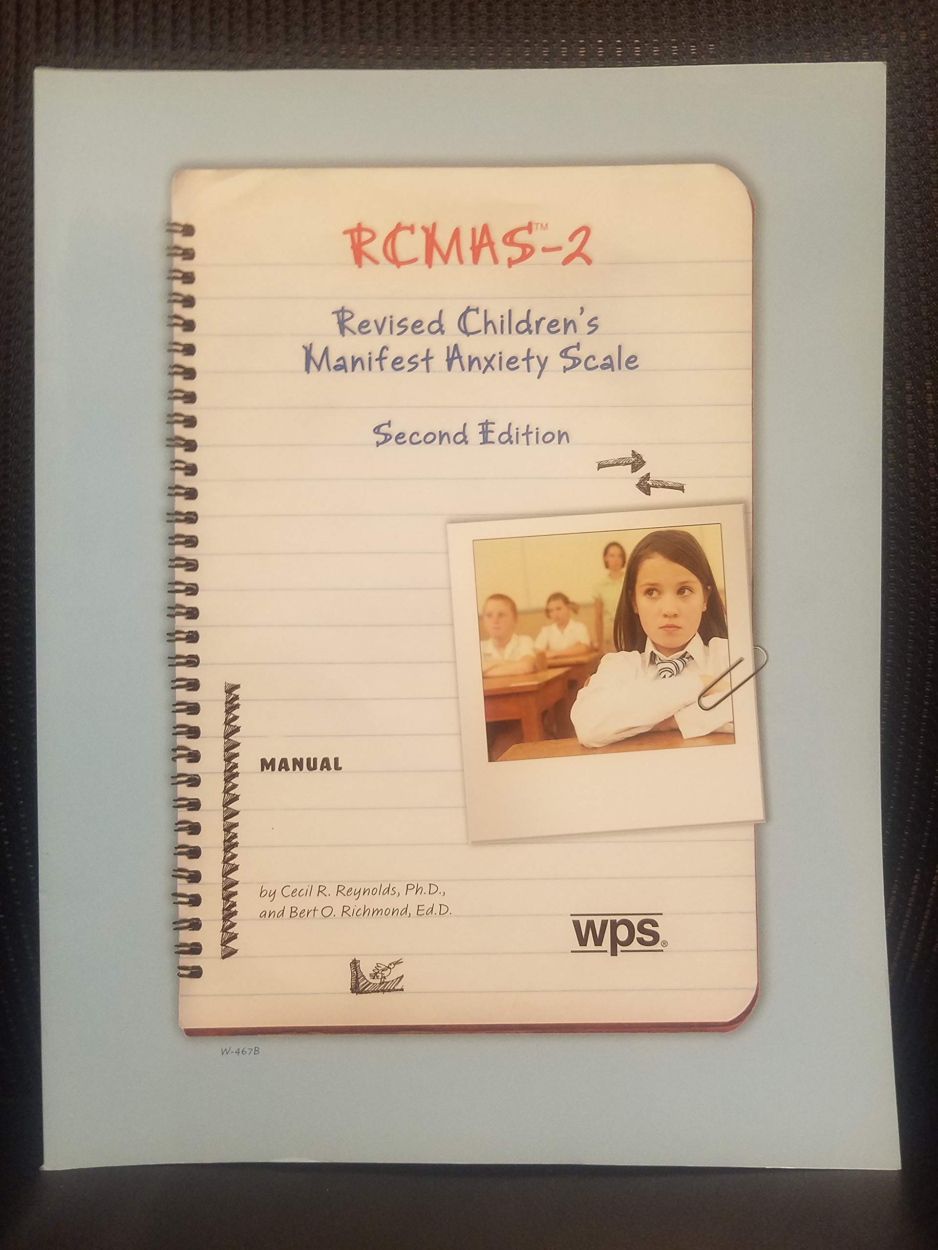 Revised Children's Manifest Anxiety Scale–Second Edition (RCMAS-2): Pro ...