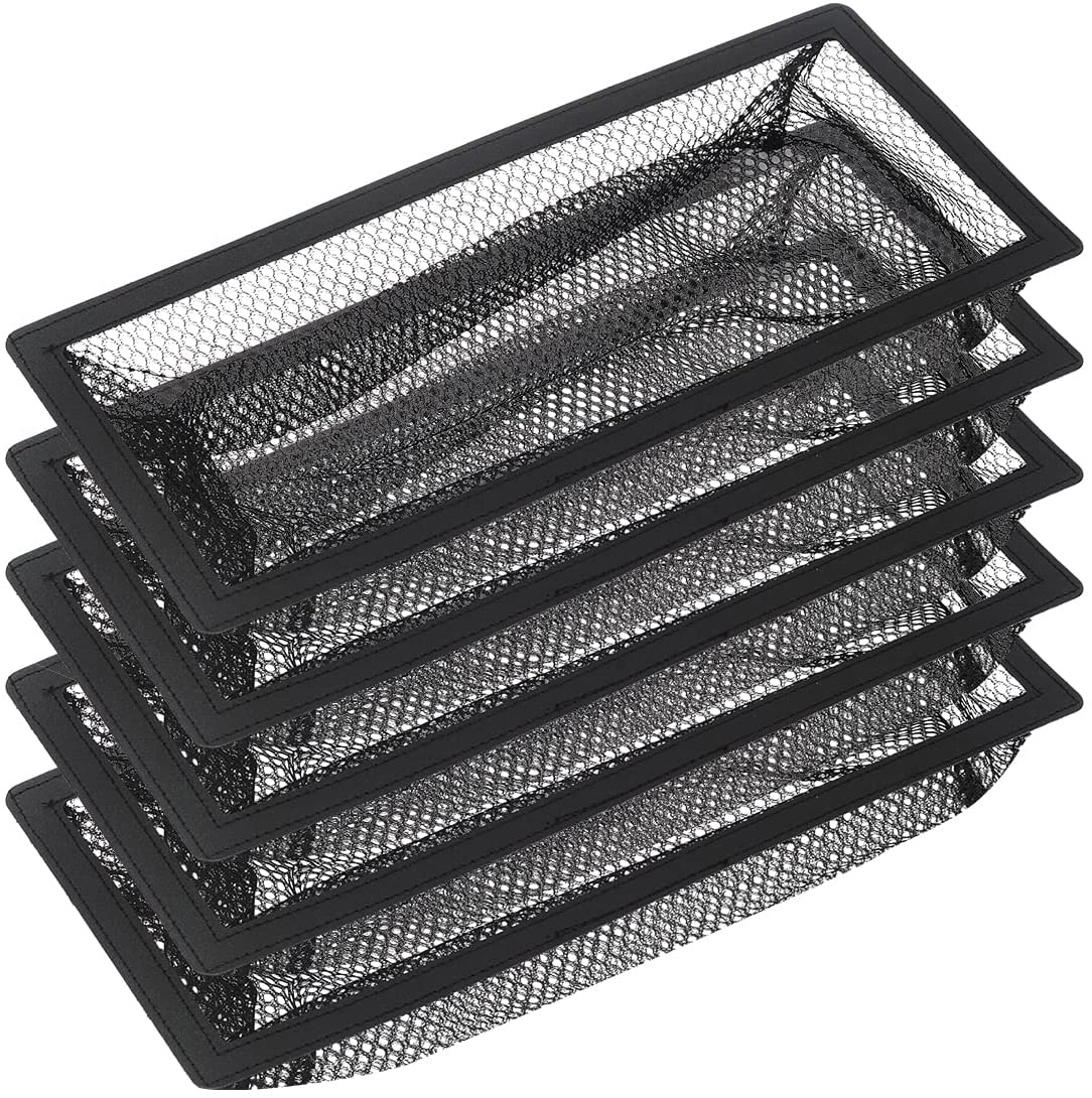 Ventilation Screen Filters 6-Pack Floor Vent Screens - 4x10 Inch Nylon ...