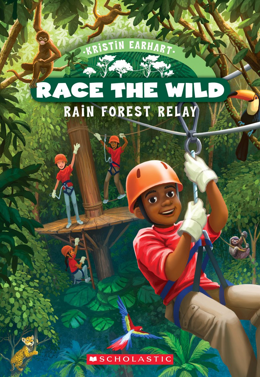 Amazon.com: Rain Forest Relay (Race the Wild #1) (1): 9780545773539 ...
