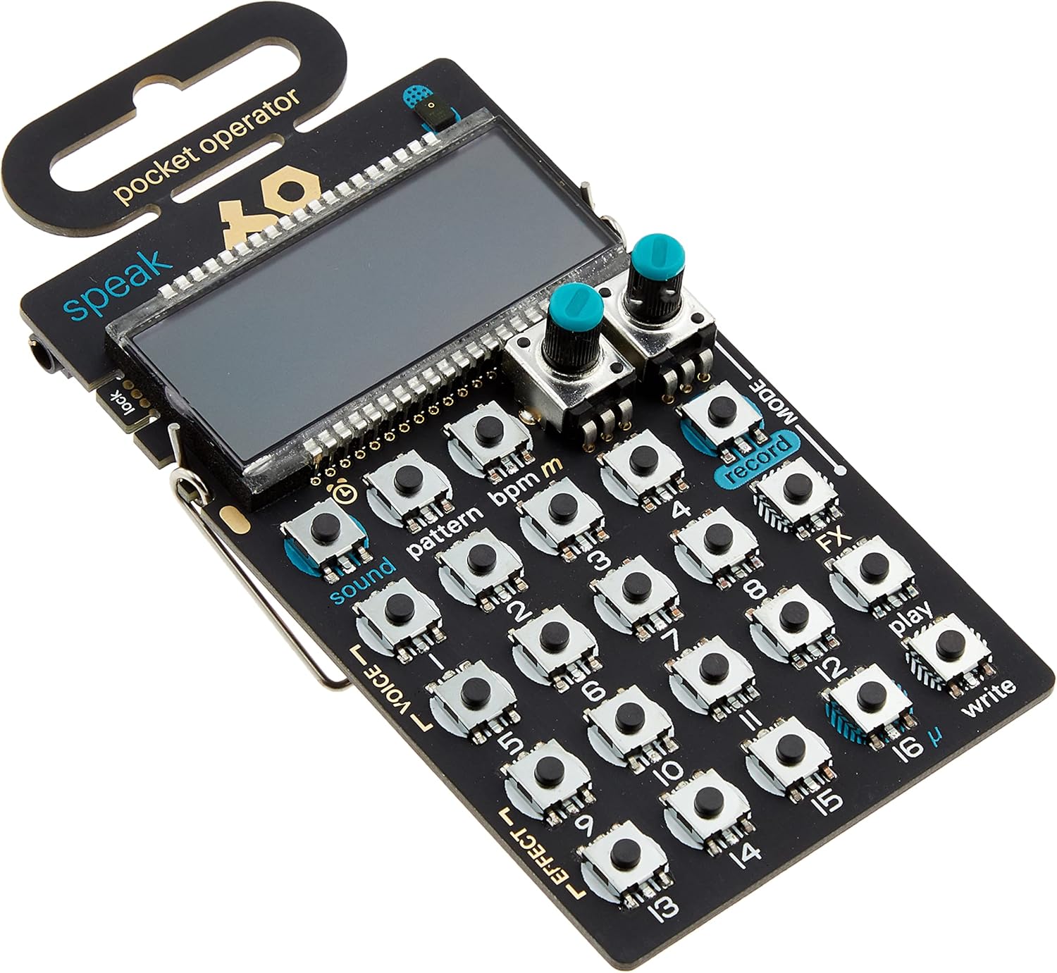 Amazon.com: Teenage Engineering Po-35 Professional Sampler, Pocket ...