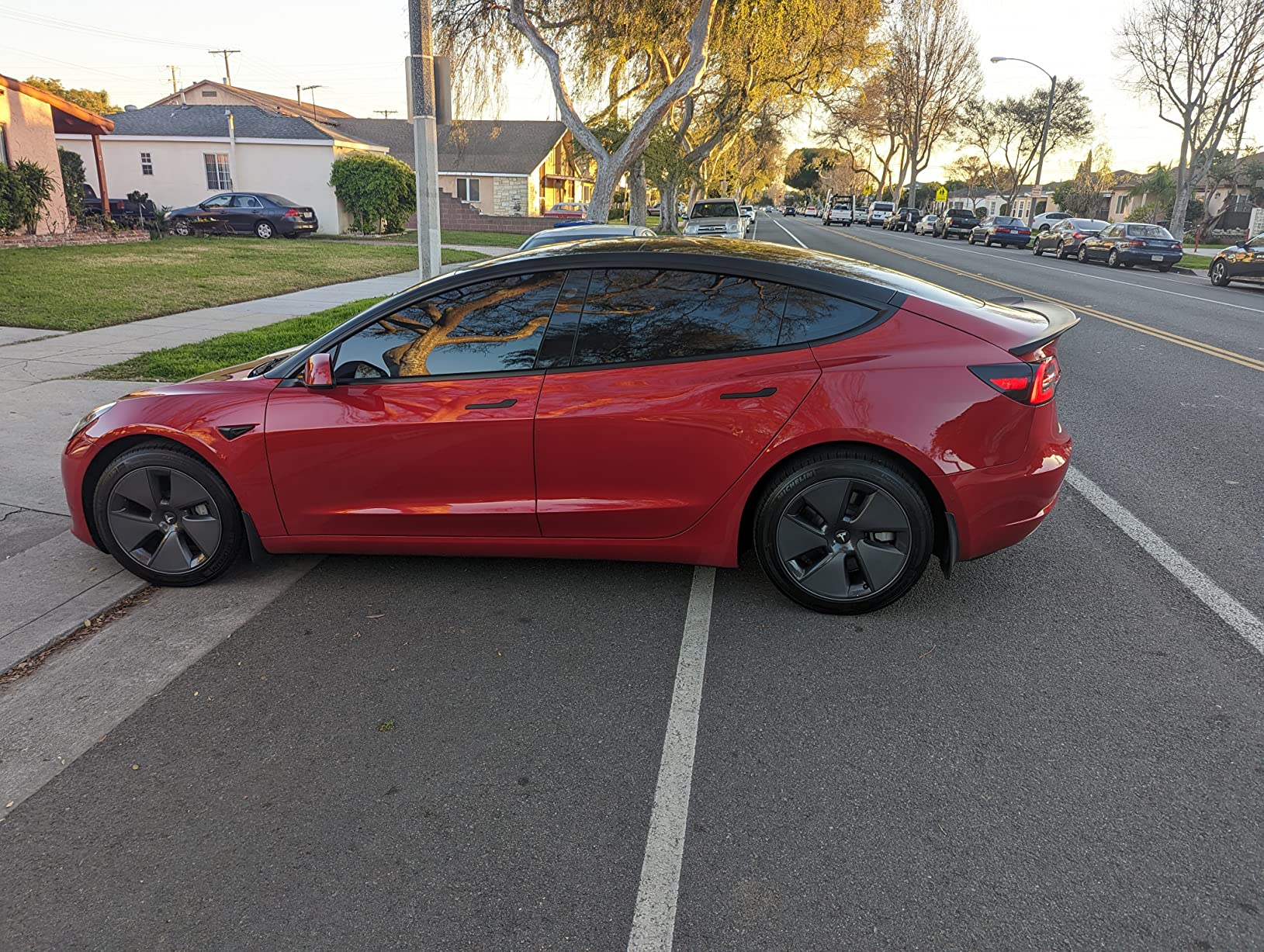 $22/mo - Finance Bomely Fit 2017-2023 Tesla Model 3 Spoiler Wing Sport ...