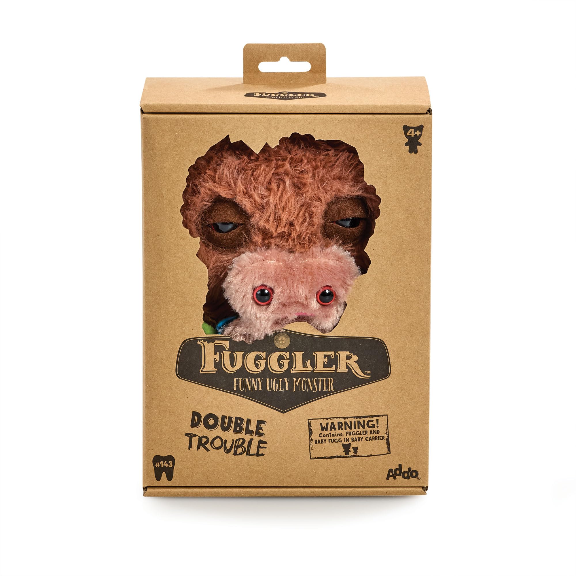 Fuggler Double Trouble Squidge Soft Toy For Children From 4 Years ...