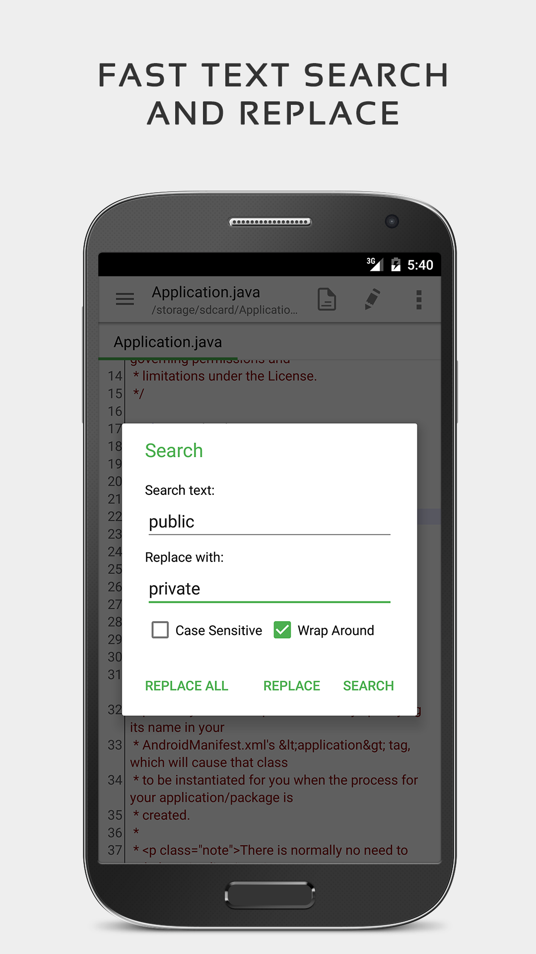 QuickEdit Text Editor - App on Amazon Appstore
