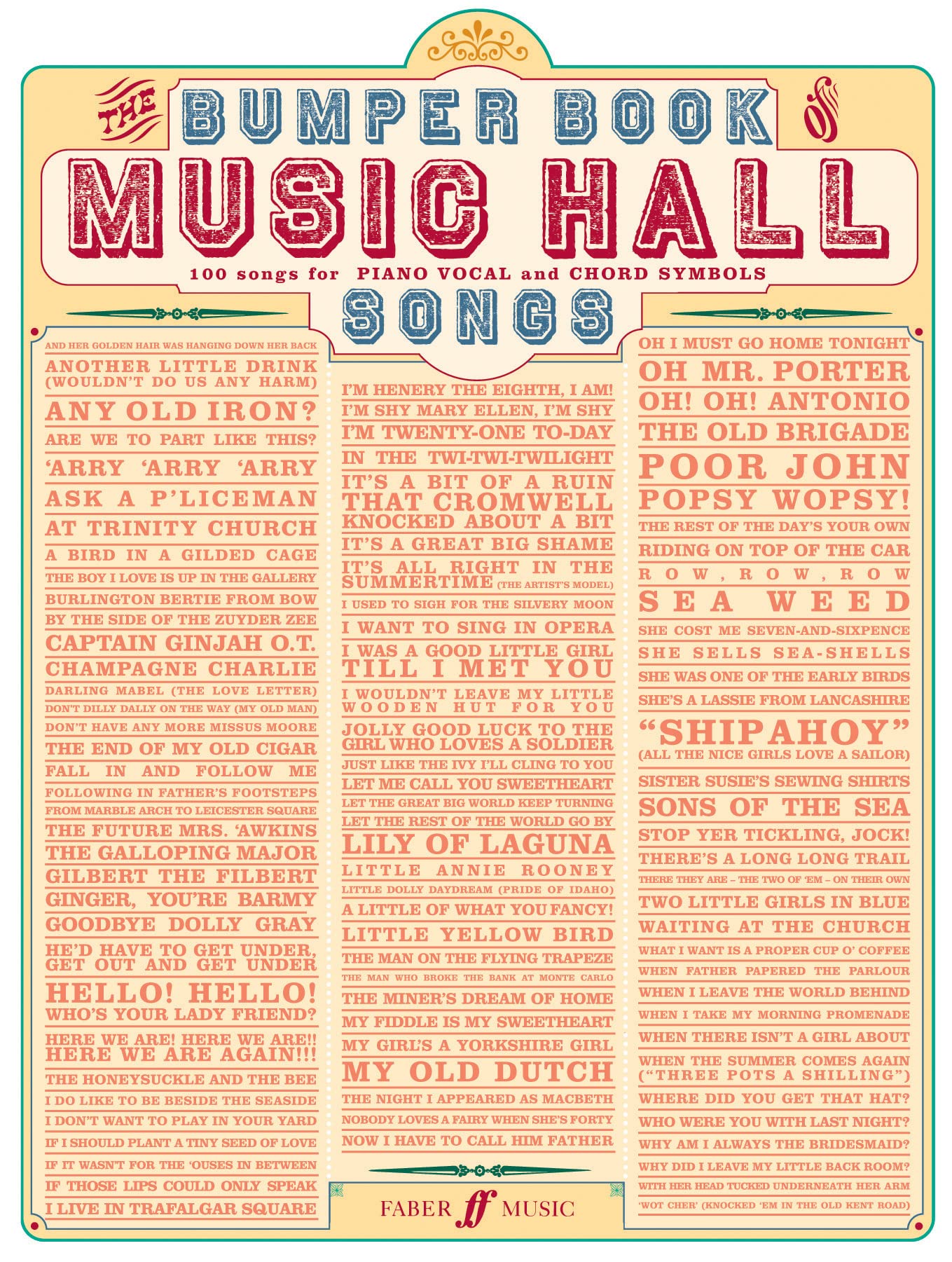Amazon.com: Bumper Book of Music Hall Songs: (Piano, Vocal, Guitar ...
