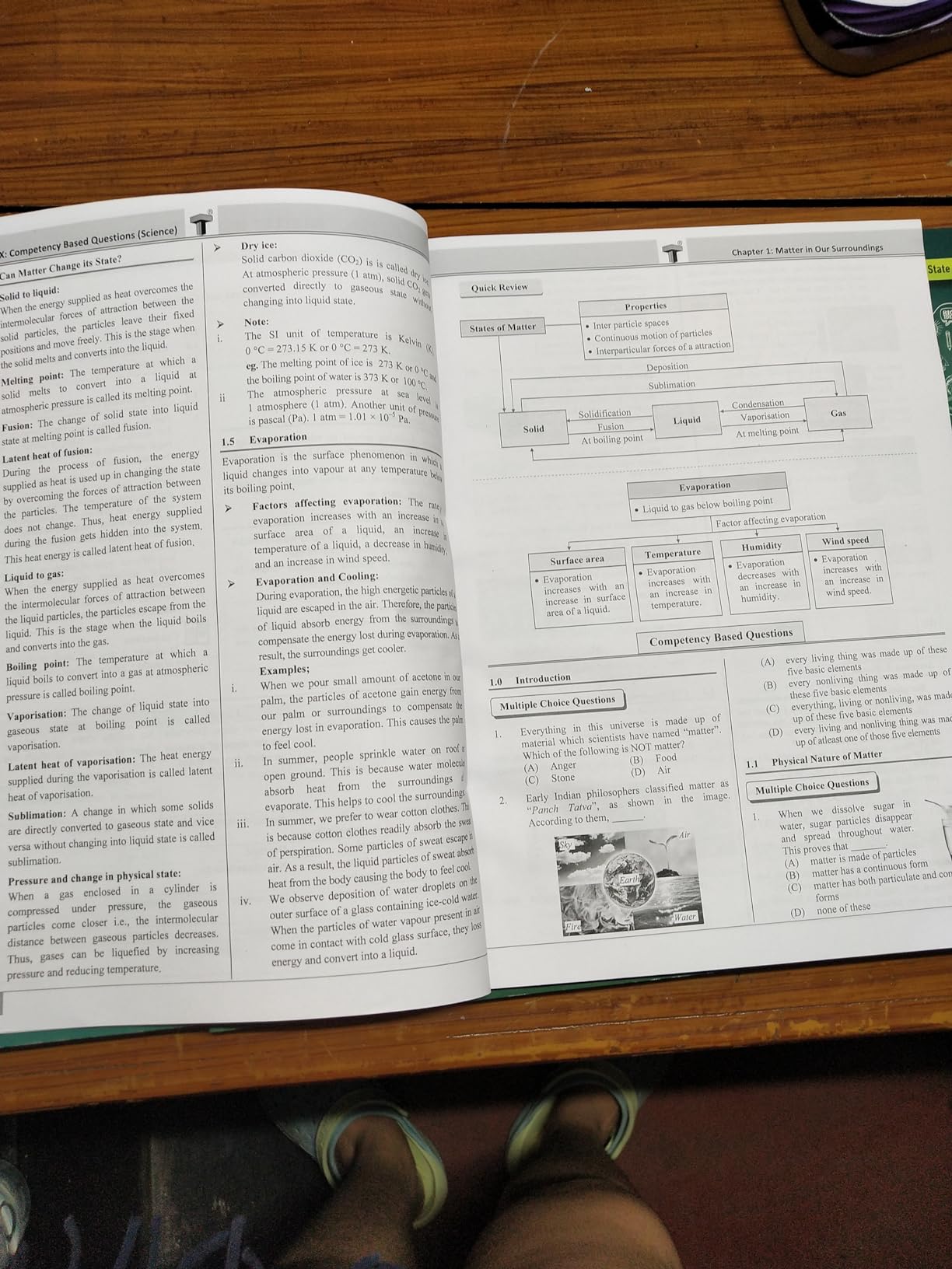 Class 9 CBSE Science Competency Based Questions | 790 Practice ...