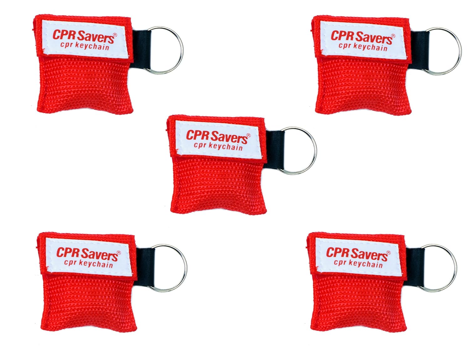 CPR Savers Mask Key Chain Kit (5-Pack): Amazon.com: Industrial & Scientific