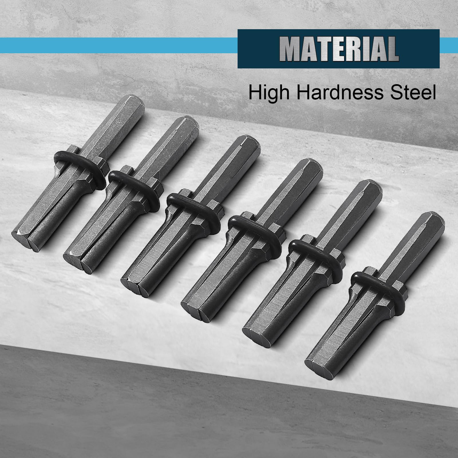 Concrete Chisel 16mm/18mm Stone Splitting Wedges Rock Stone Splitter ...