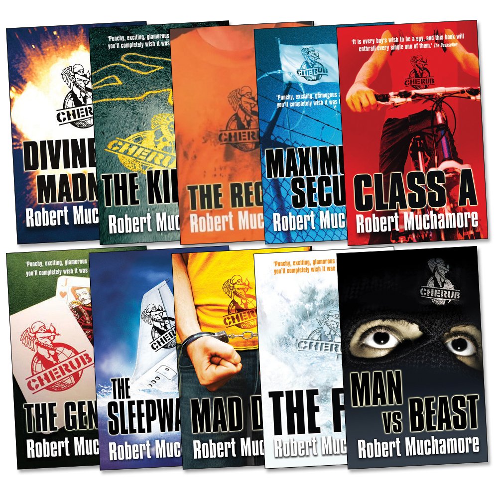 CHERUB COLLECTION PACK 10 BOOKS (THE GENERAL, THE SLEEPWALKER, CLASS A ...