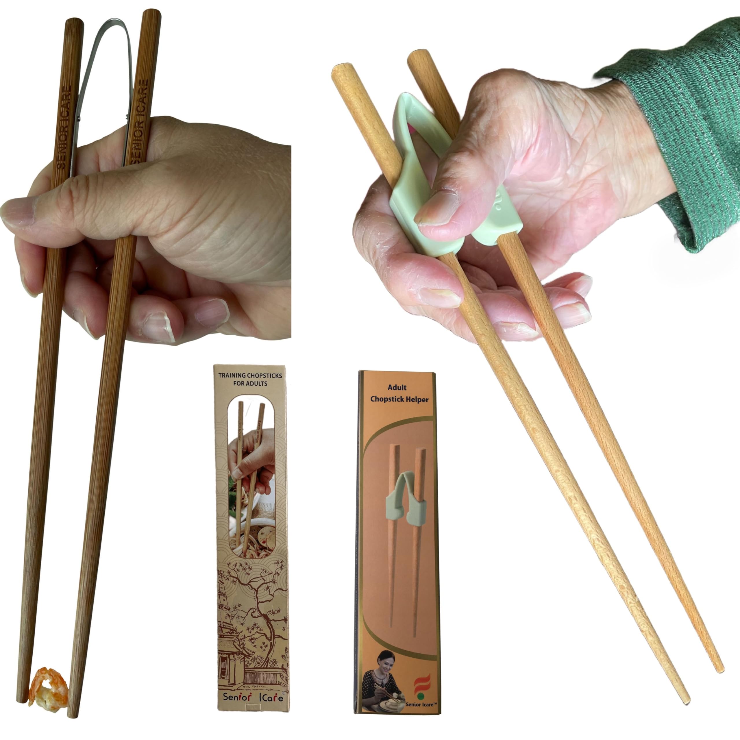 Amazon.com: Adult Chopstick Learning Bundle – Reusable Wooden ...