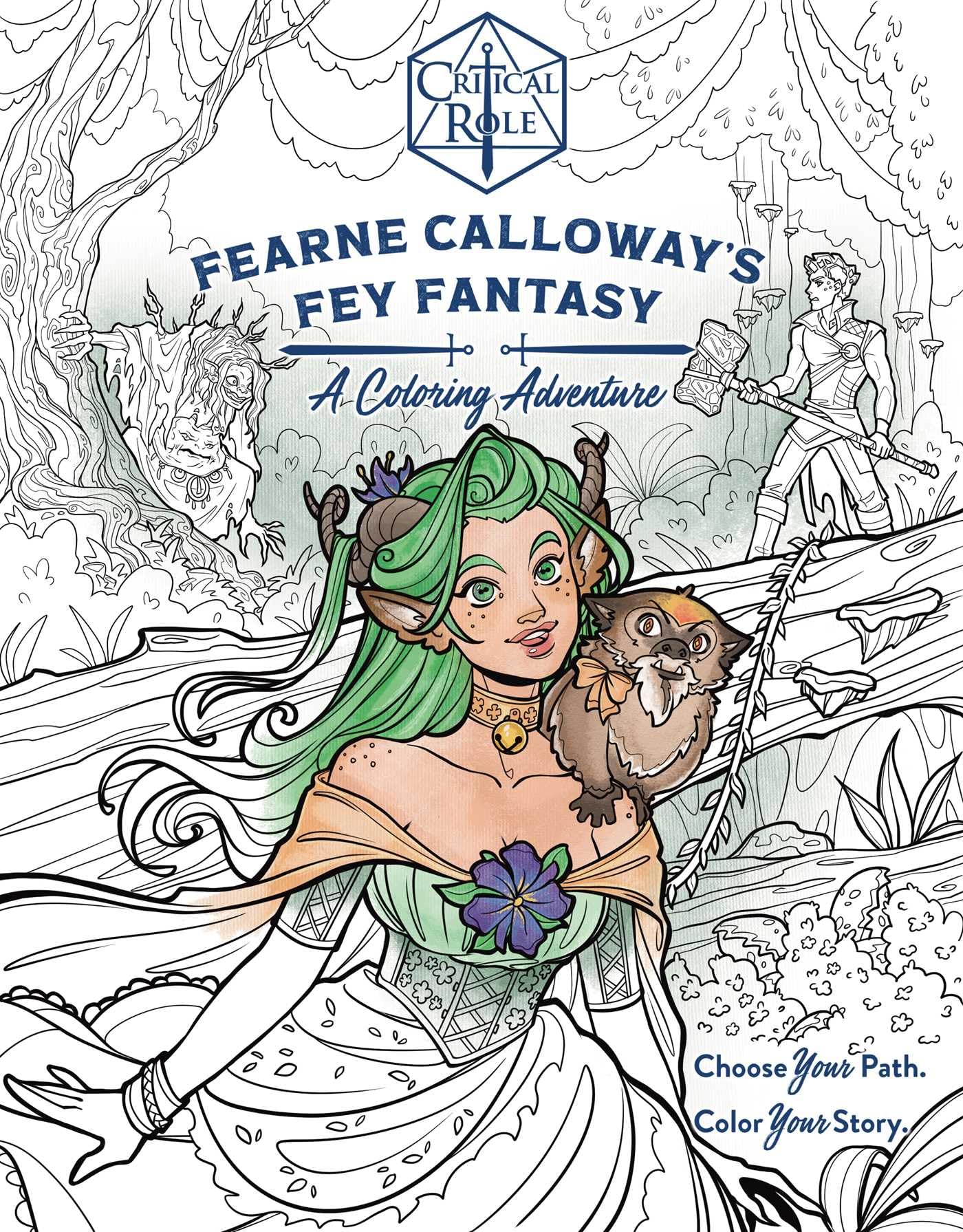 Critical Role: Fearne Calloway's Fey Fantasy: A Coloring Adventure ...