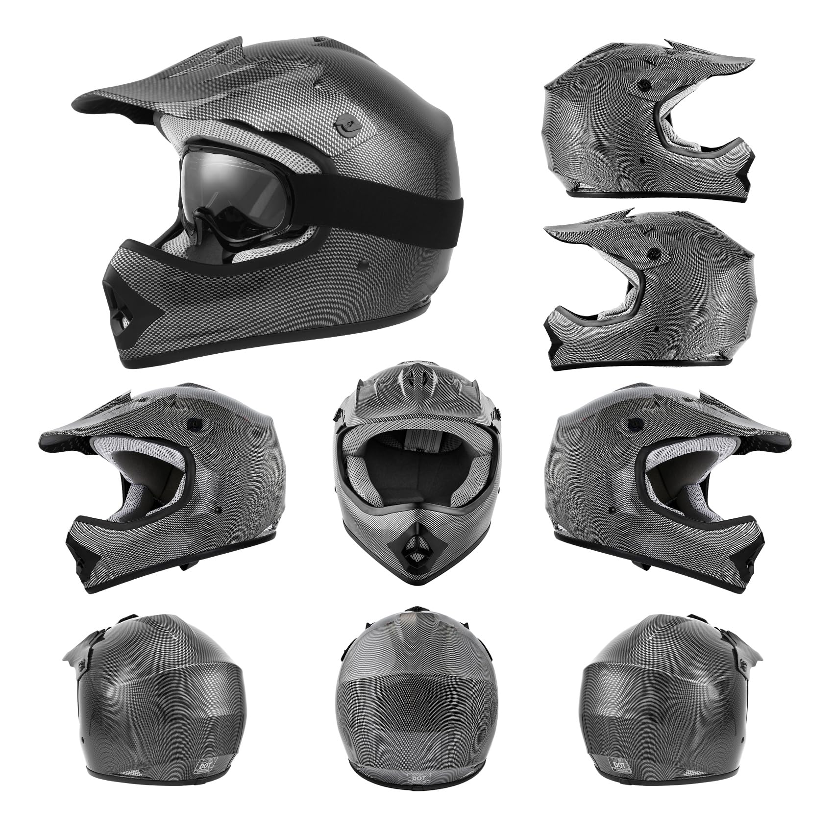 Snapklik.com : TCMT Dot Youth & Kids Motocross Offroad Street Helmet ...