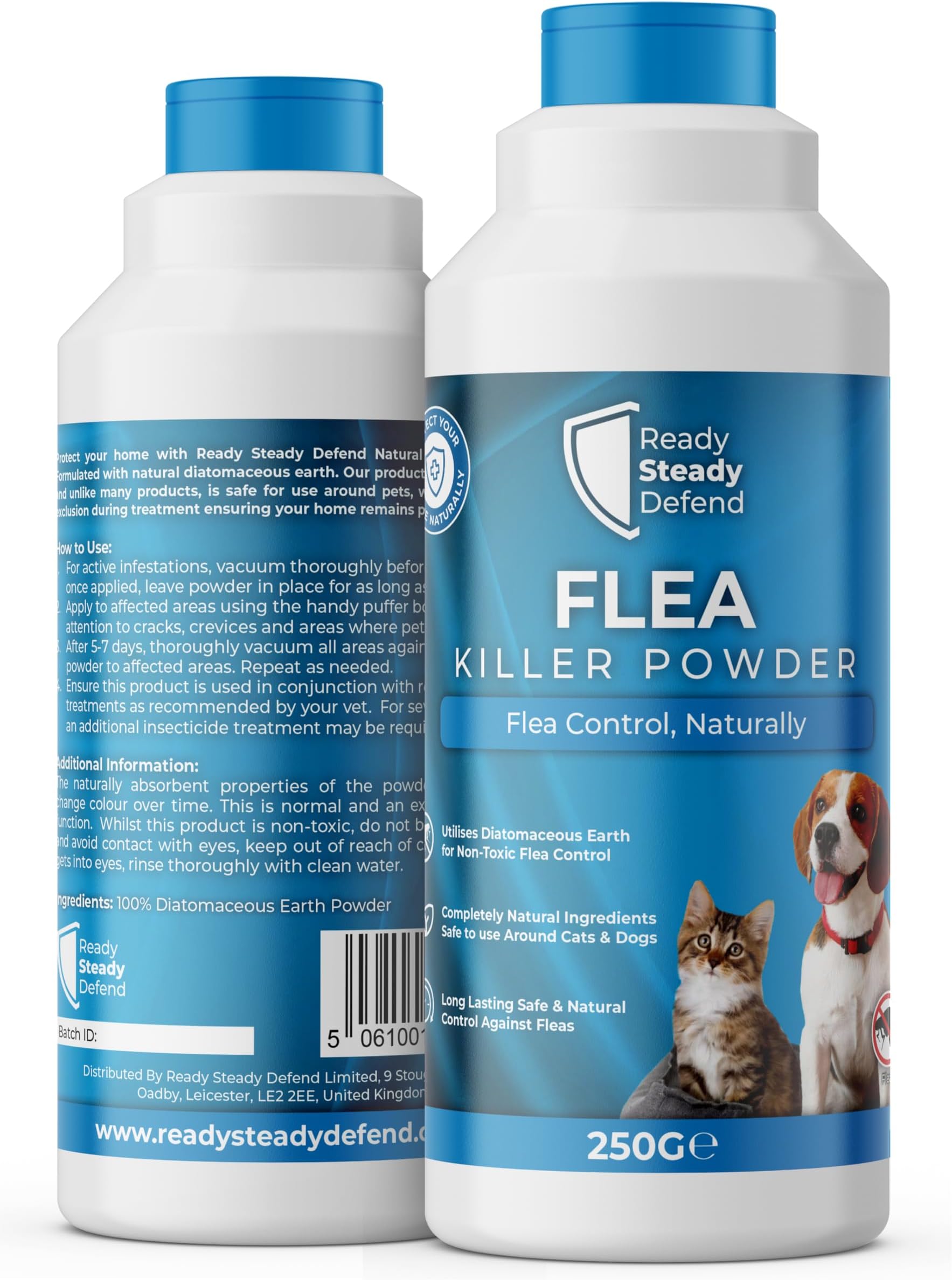 Pestshield Flea Killer Powder Crawling Insect Killer Indoor & Outdoor ...