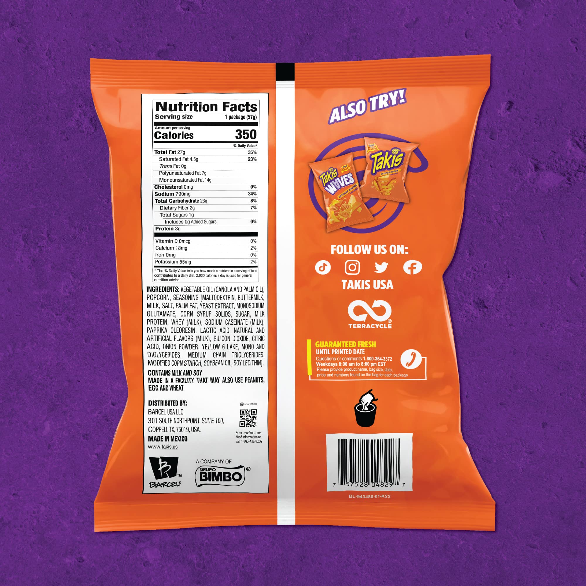 Snapklik.com : Intense Nacho Pop 21 Ct, 2 Oz Snack Size Box, Cheese ...