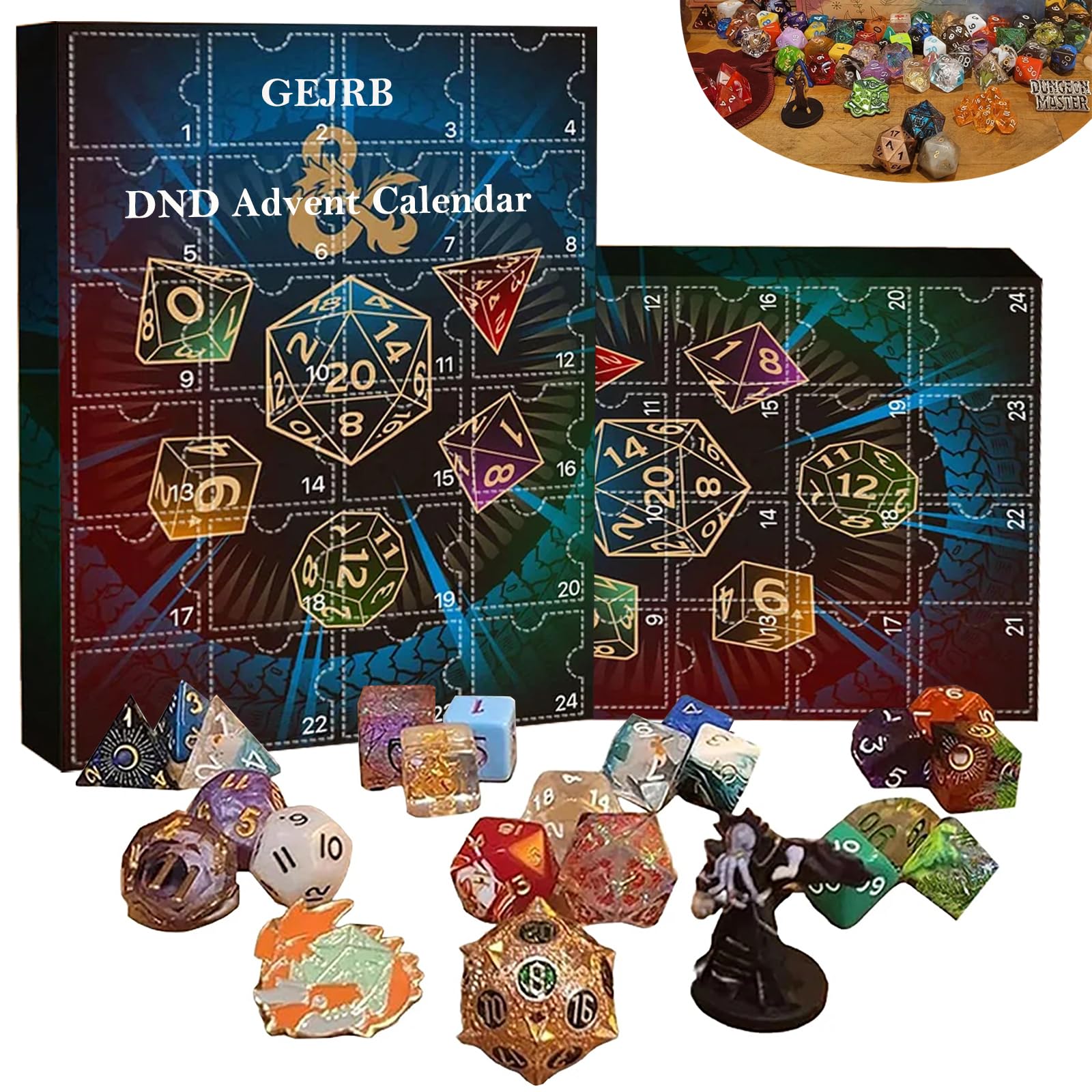 Amazon.com: DND Advent Calendar 2024, Dungeons and Dragons Advent ...