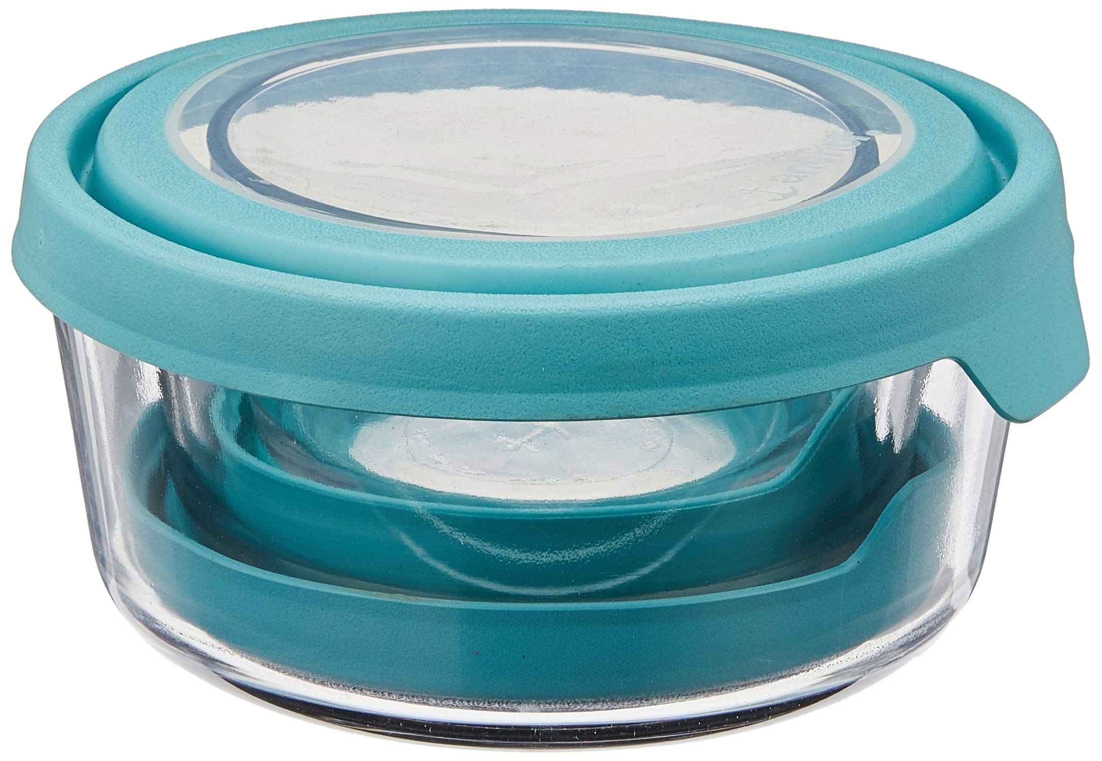 Anchor Hocking TrueSeal Glass Food Storage Containers with Mineral Blue ...