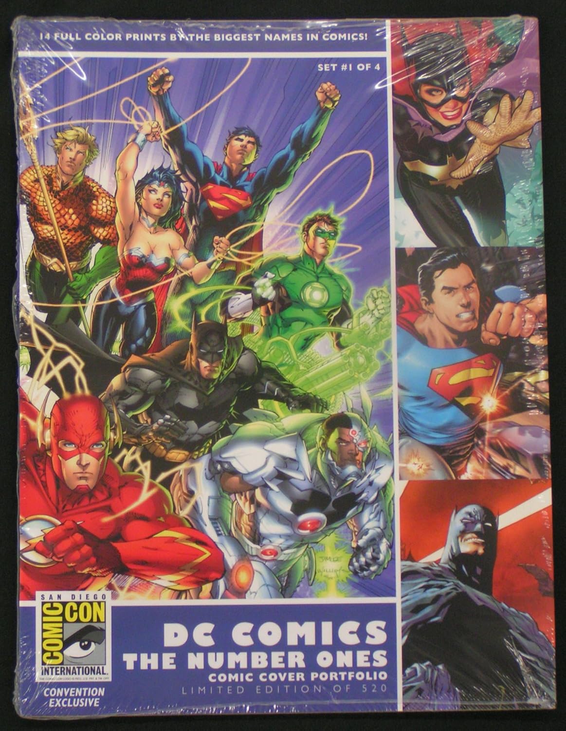 DC Comics The Number Ones Comic cover Portfolio 2011 San Deigo Comic ...