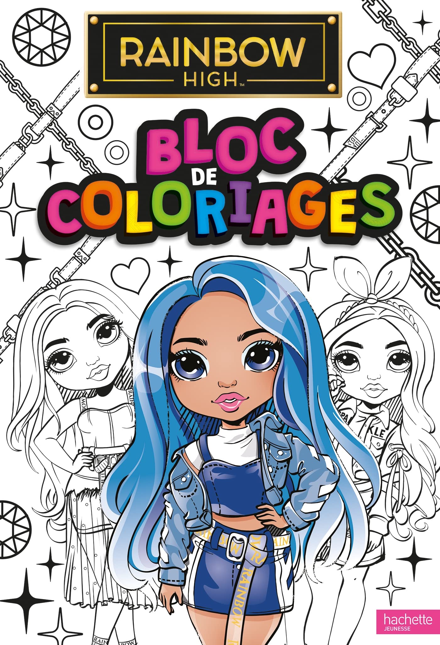 Rainbow High - Bloc de coloriages : Hachette Jeunesse: Amazon.de: Bücher