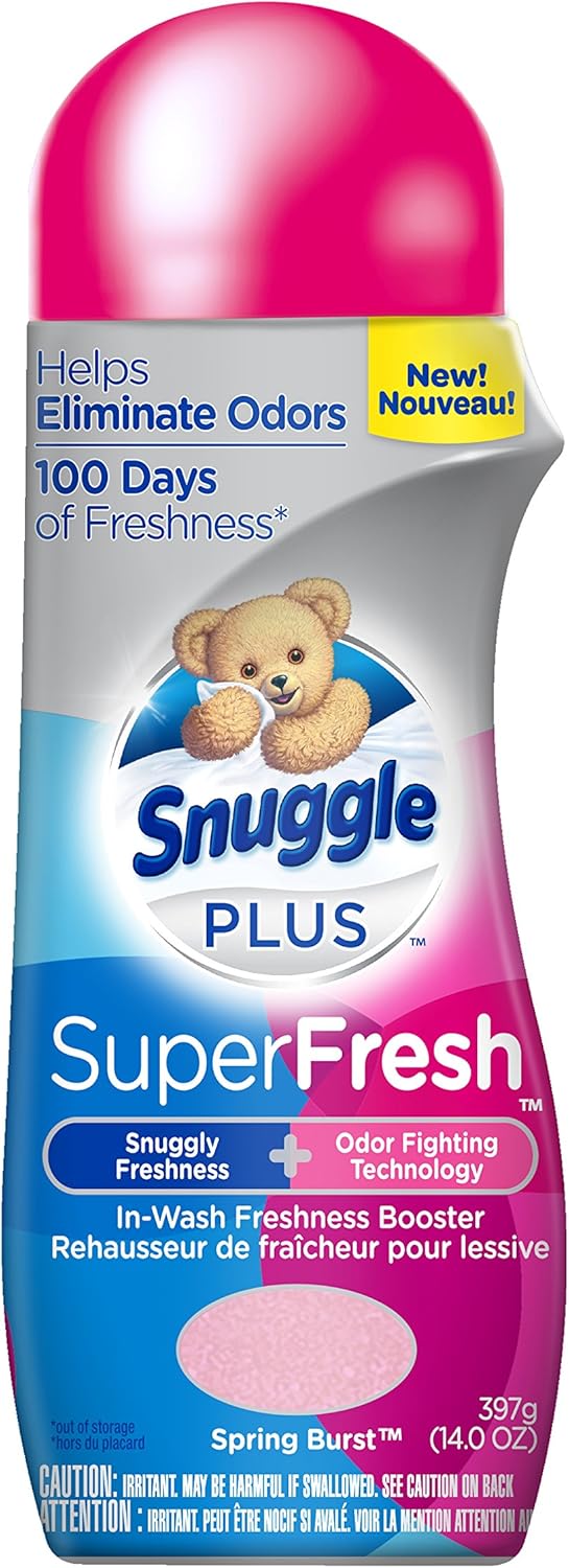 Amazon.com: Snuggle Plus Superfresh In-wash Freshness Booster, Spring ...