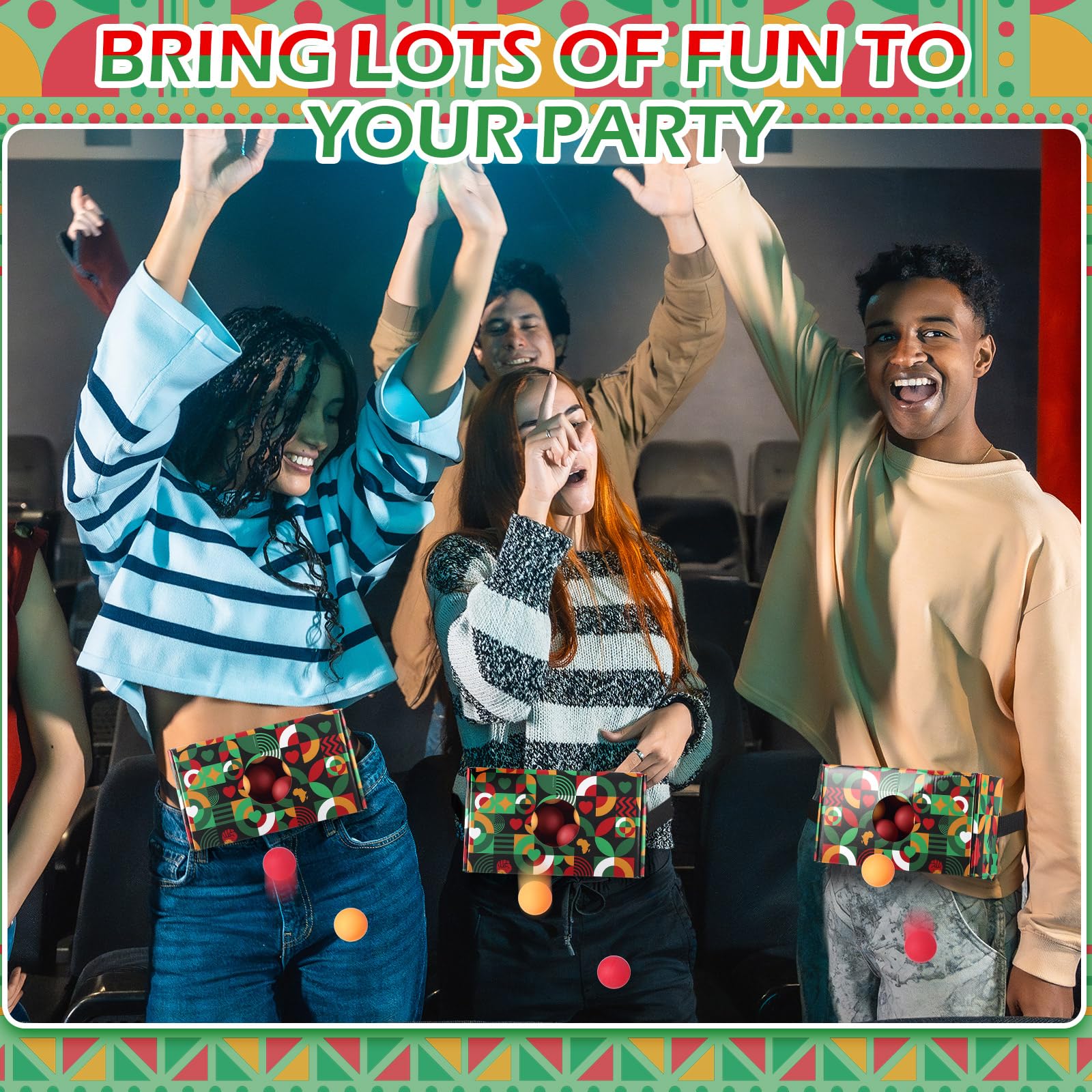 Snapklik.com : RoundFunny 4 Set Of Shaking Swing Balls Party Game, 4 ...