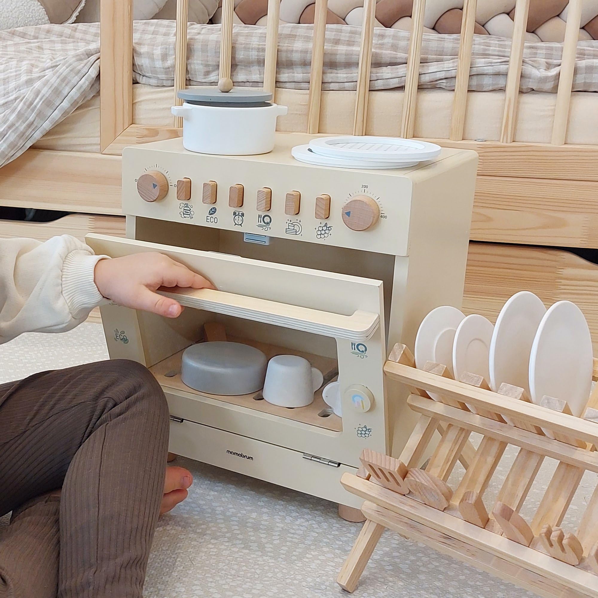 Wooden Toy Dishwasher