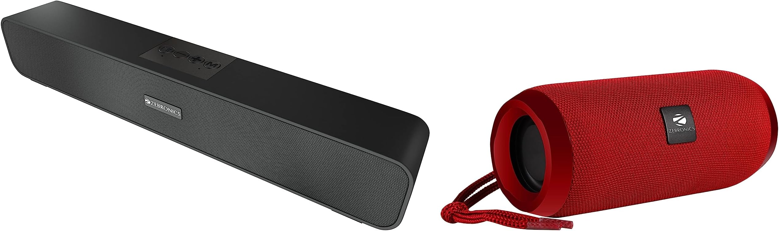 ZEBRONICS Zeb-Action Portable BT Speaker & Zeb-Astra 20 Wireless BT v5 ...