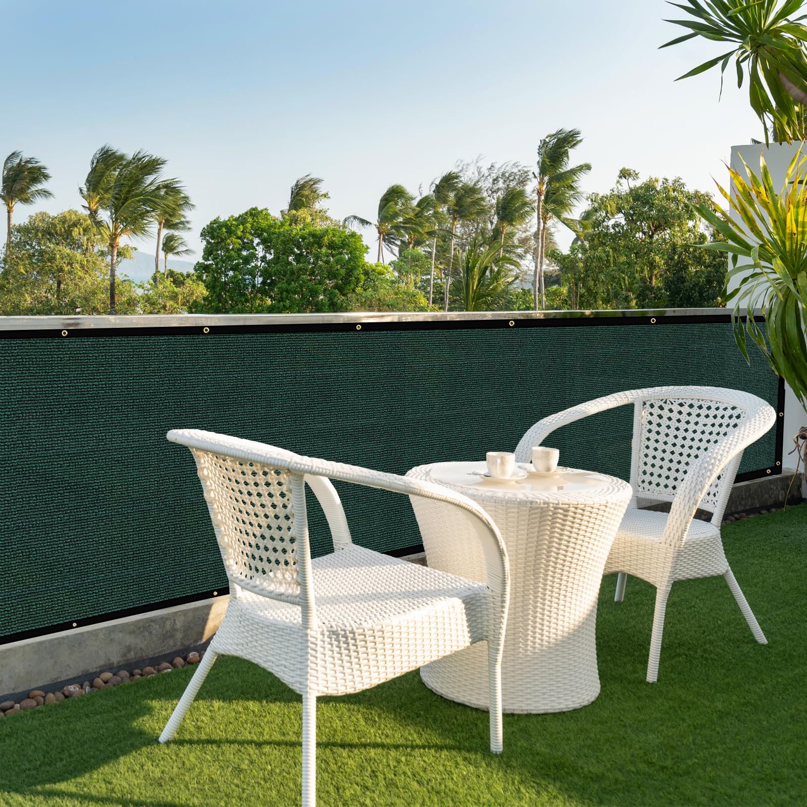 Snapklik.com : UPGRADE Privacy Fence Screen 90% Visual Blockage 5x50 ...