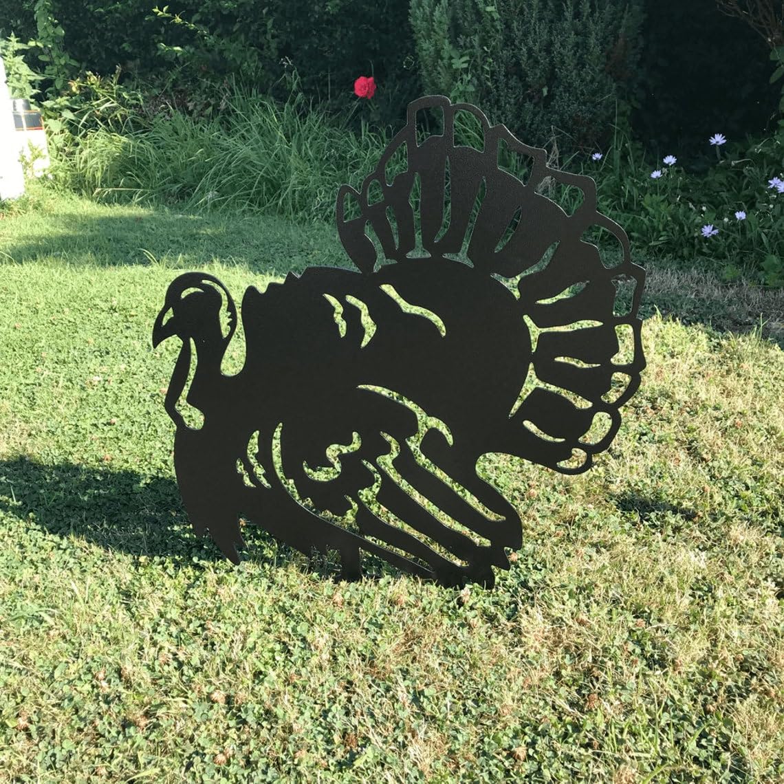 Amazon.com : Wild Turkey Rusty Metal Garden Decoration,Rustic Turkey ...