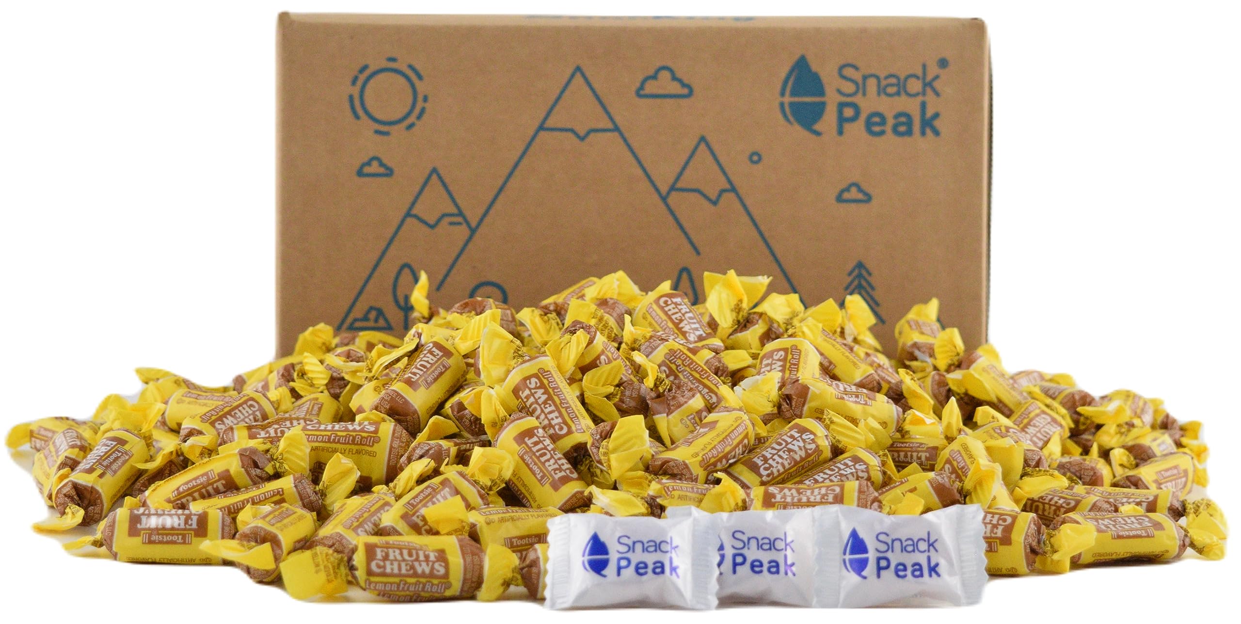 Amazon.com : Fruit Chews Snack Peak Gift Box 3 lb (Lemon) : Grocery ...