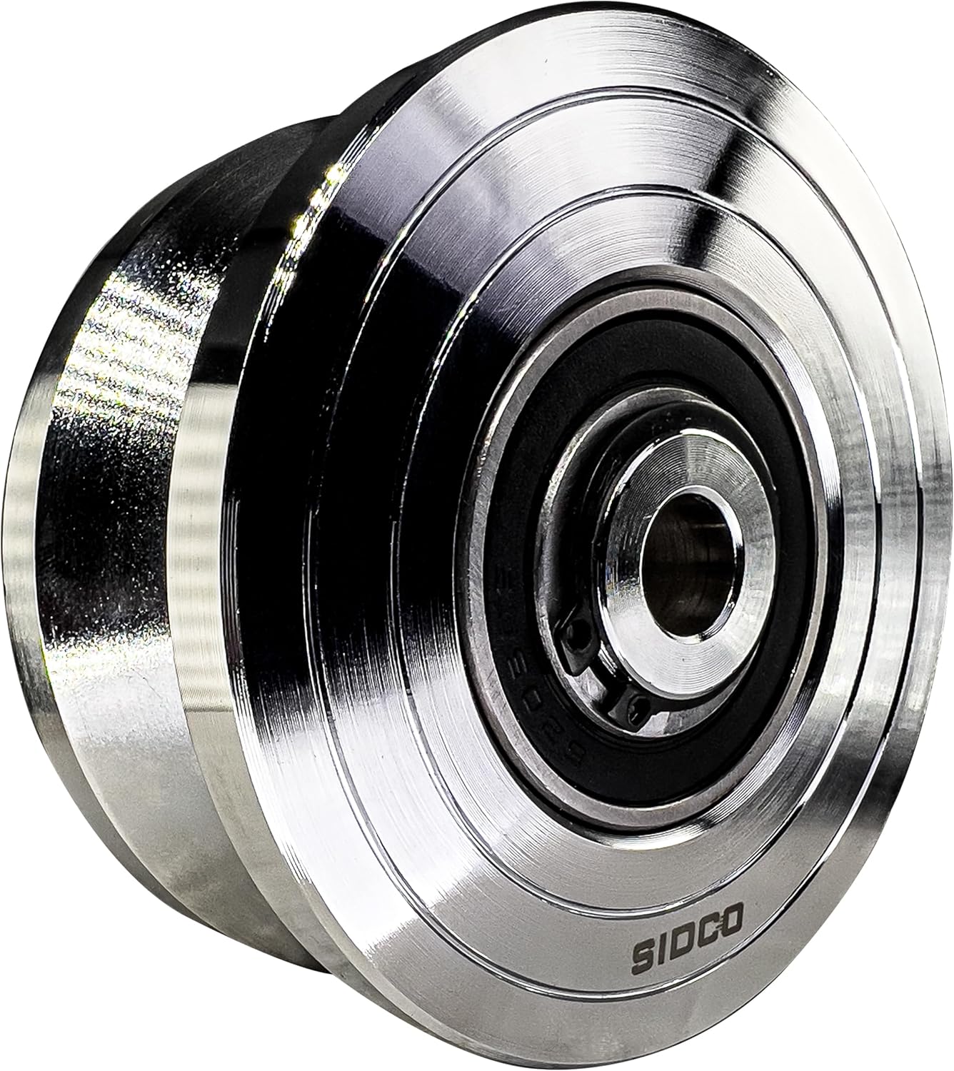 Amazon.com: Sidco Supply 4 Inch V-Groove Wheel - Solid Steel - Sliding ...