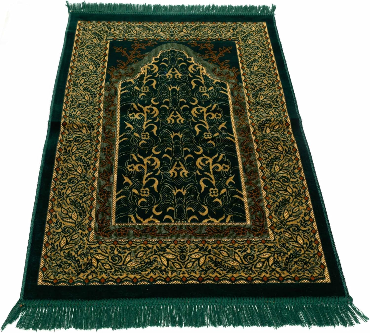 homeart Muslim Prayer Rug, Soft Plush Thin Islamic Prayer Mat, Janamaz ...